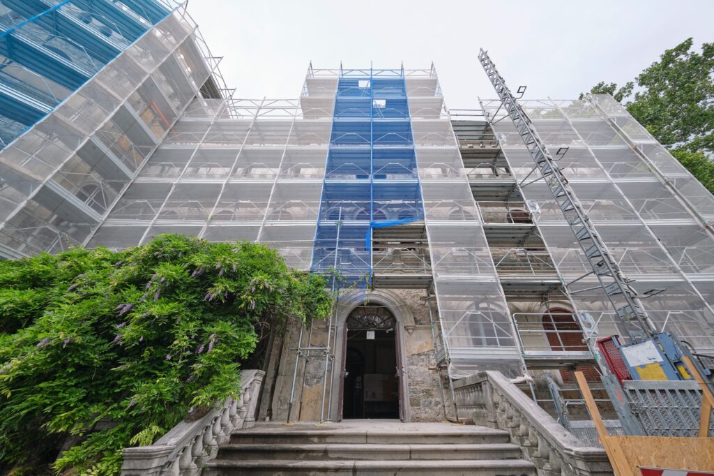 Rinasce il “castelletto” dell’Università: restauro in corso